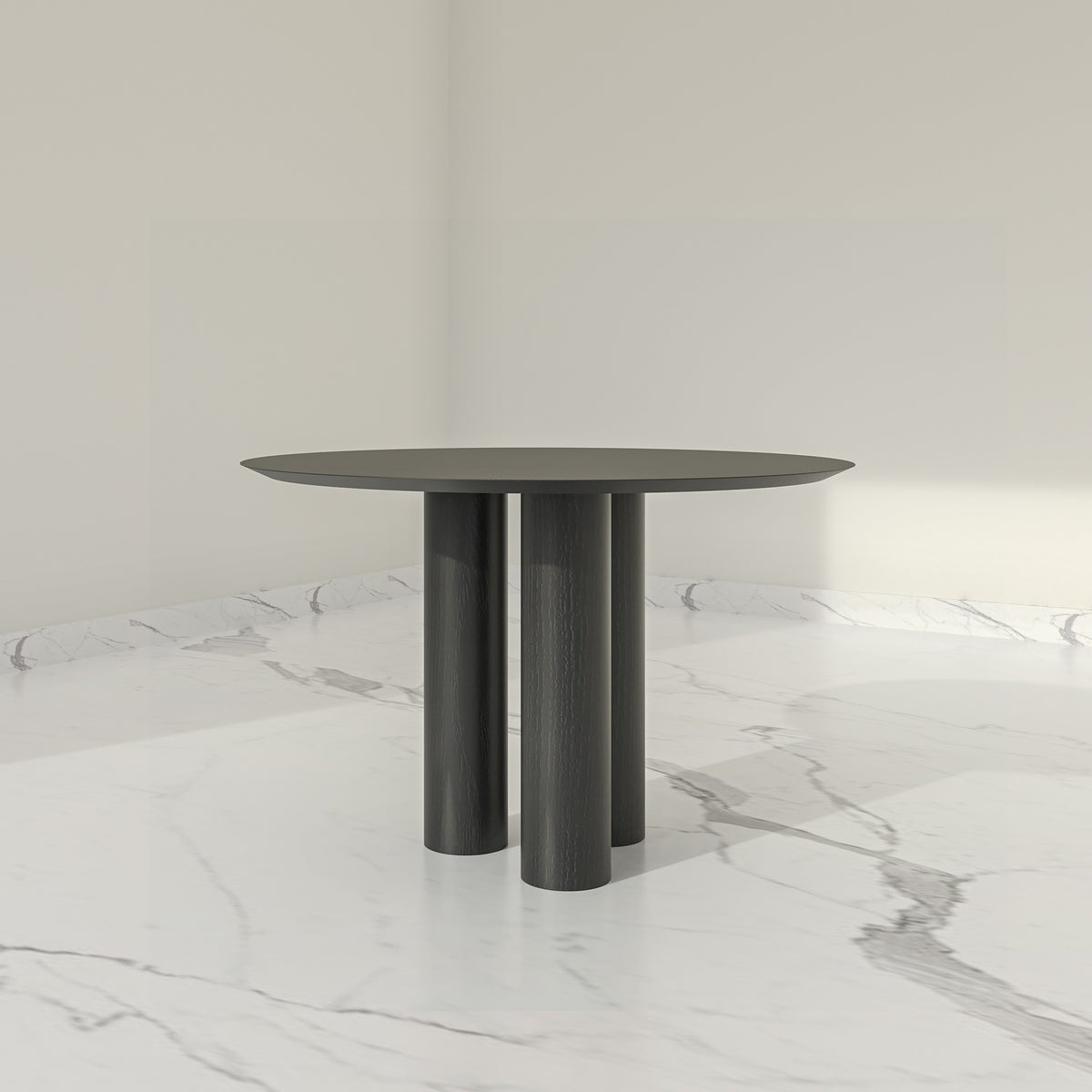 Dining Table With 3 Round Legs – Furniture & Decor